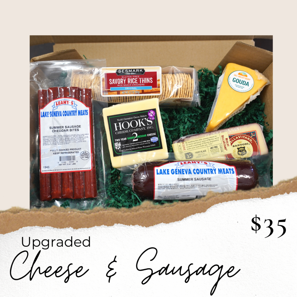 Upgraded Cheese And Sausage Box - Holiday Gift Boxes - 2022 - LGCM