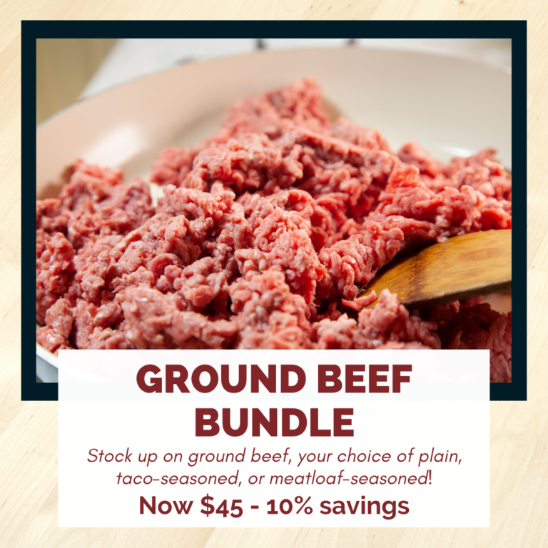 Ground Beef Bundle - Winter Bundle Sale - LGCM