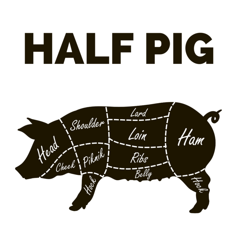 Half Processed Pig - Processed Local Animals - LGCM